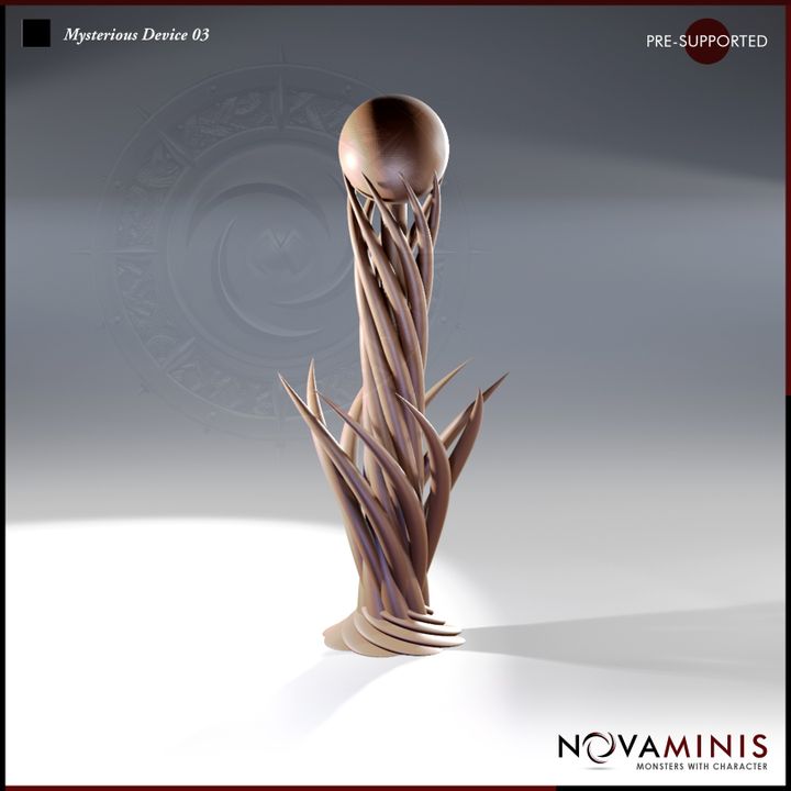 3D Printable Mysterious Device 03 by NovaMinis